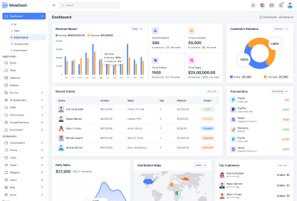 WowDash Landing page HTML Template